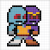 Plantilla Hama Beads de He-man | 【Pixel Real